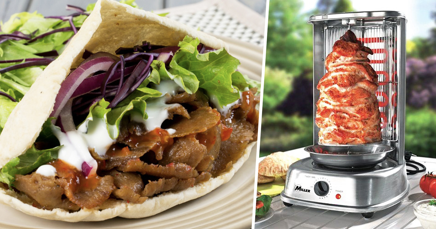 You can buy a doner kebab grill for your kitchen - The Manc