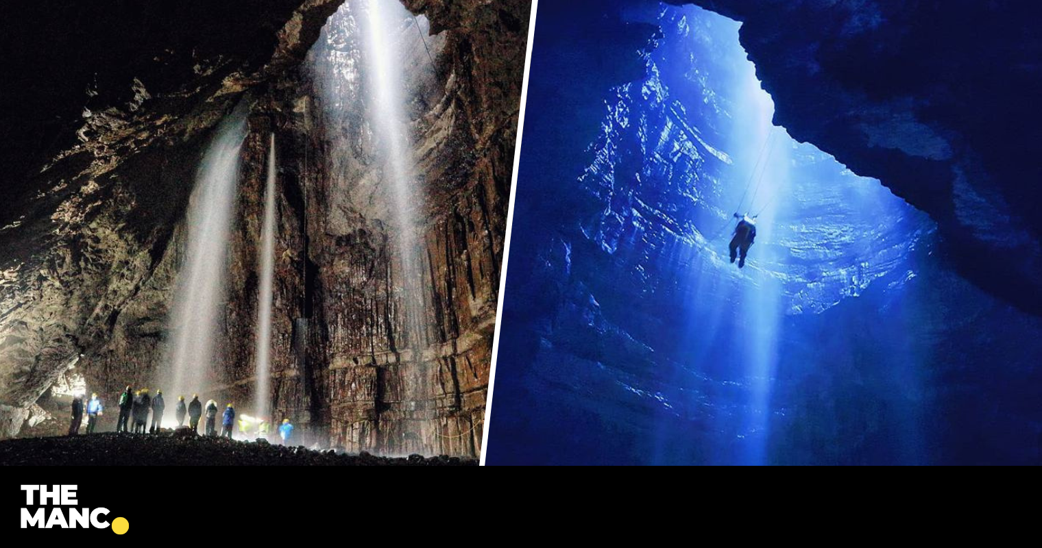 Gaping Gill - the record-breaking waterfall you can only see twice a year