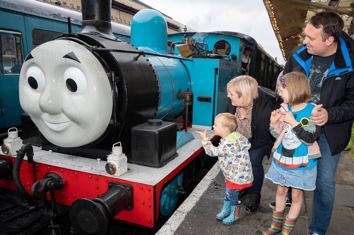 You can ride a Thomas the Tank Engine replica train through Greater ...