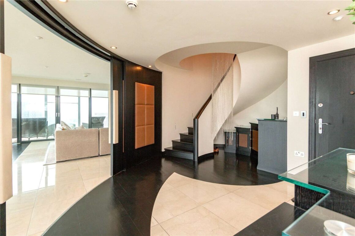 Inside the luxury Beetham Tower flat with rental price of £22k a MONTH