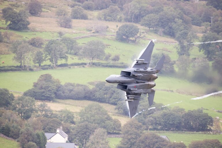 The countryside beauty spot where you can see fighter jets flying ...