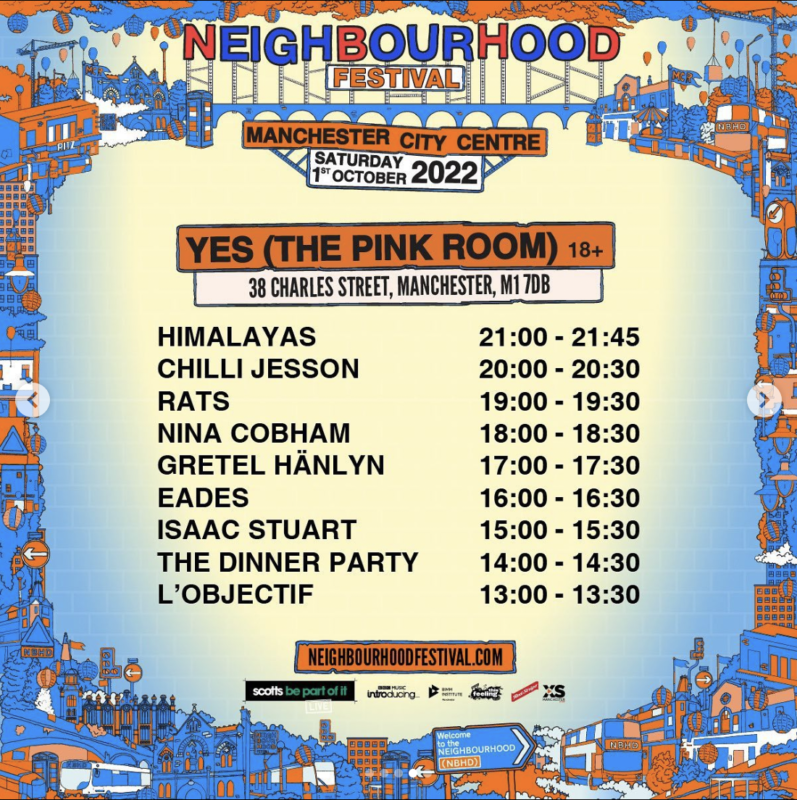 Neighbourhood Festival Manchester 2022 - tickets, line-up, venues and ...