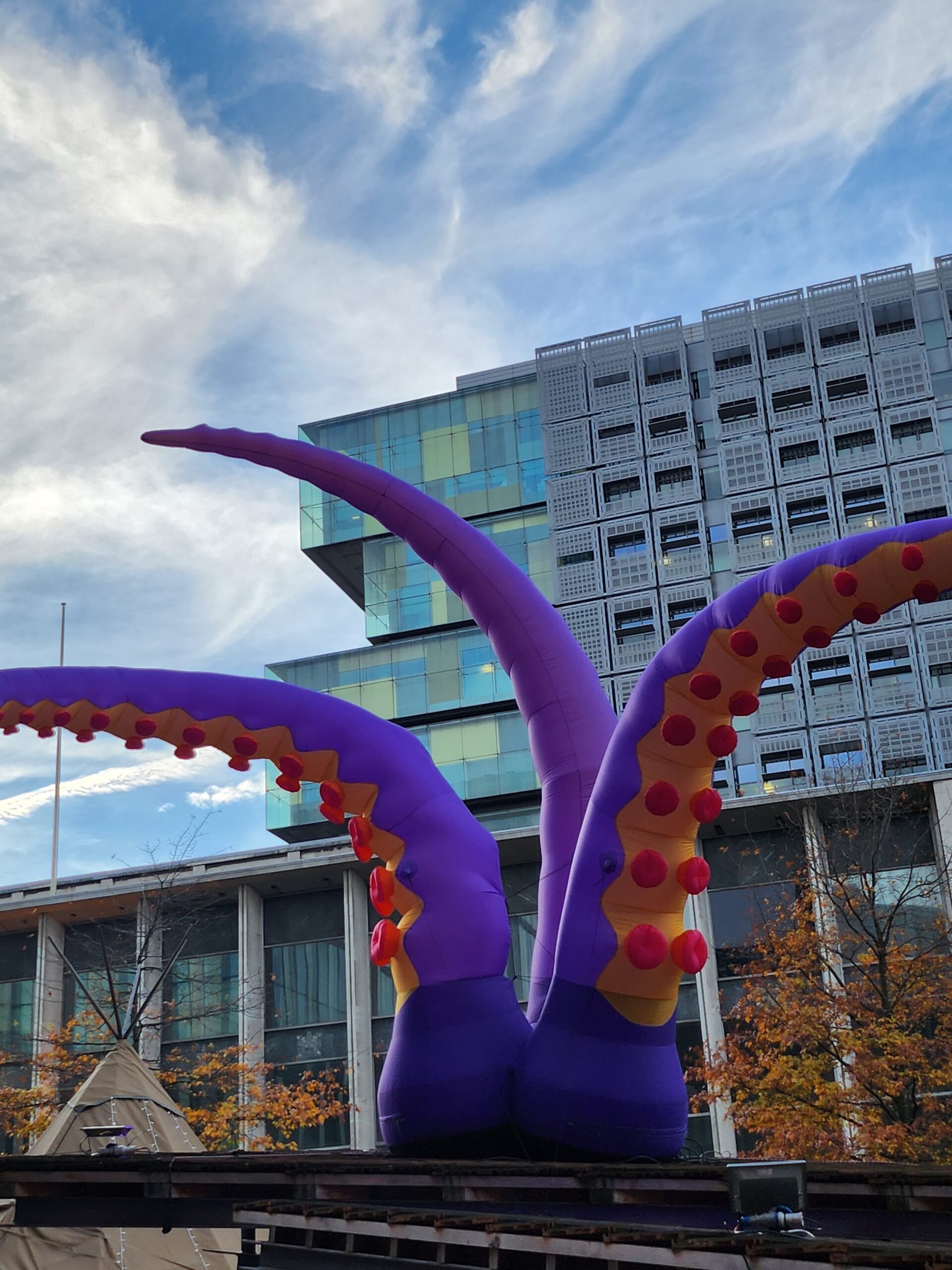 Where to see the giant Halloween monsters in Manchester