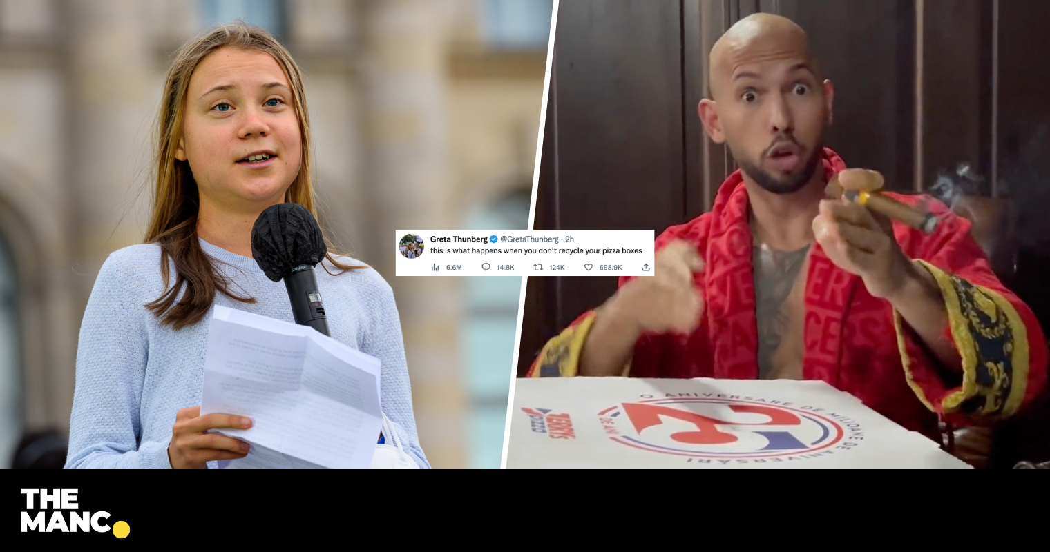 Greta Thunberg Posts One Last Brilliant Dig At Andrew Tate After His Arrest