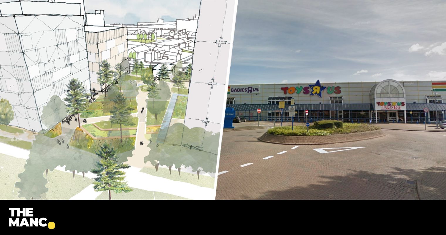 The vision for Manchester's derelict Central Retail Park