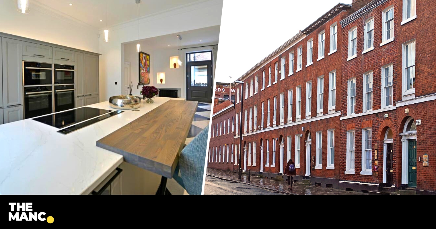 A rare Manchester Georgian house is up for rent... for £15k/month