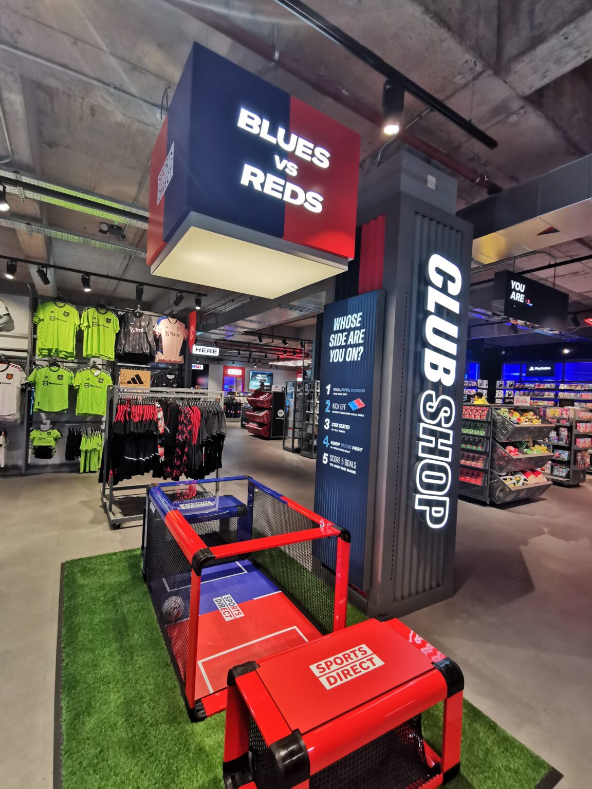 Sports Direct's giant new high-tech Manchester Arndale store