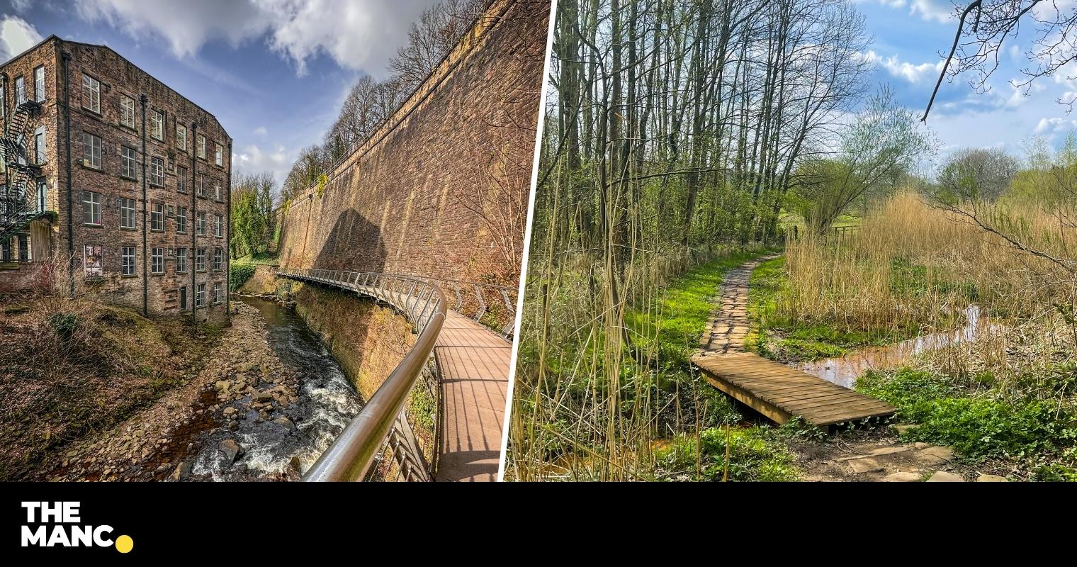 Torrs Millennium Walkway - Peak District walk above a huge gorge