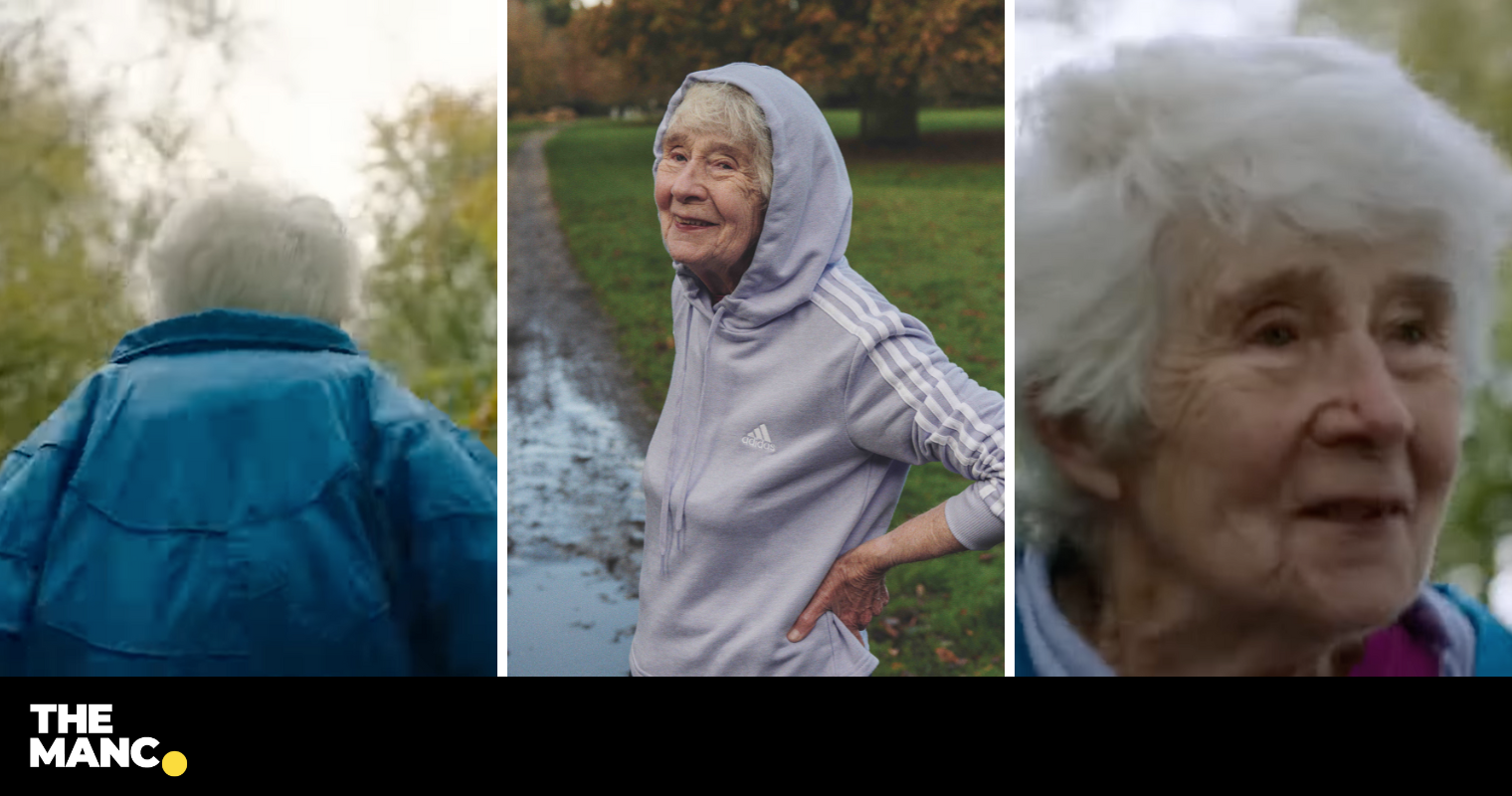 85-year-old gran from Altrincham stars in new Adidas running advert ...