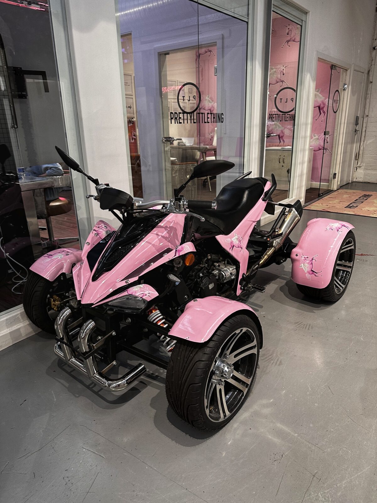 PLT HQ - inside PrettyLittleThing's new, all-pink headquarters