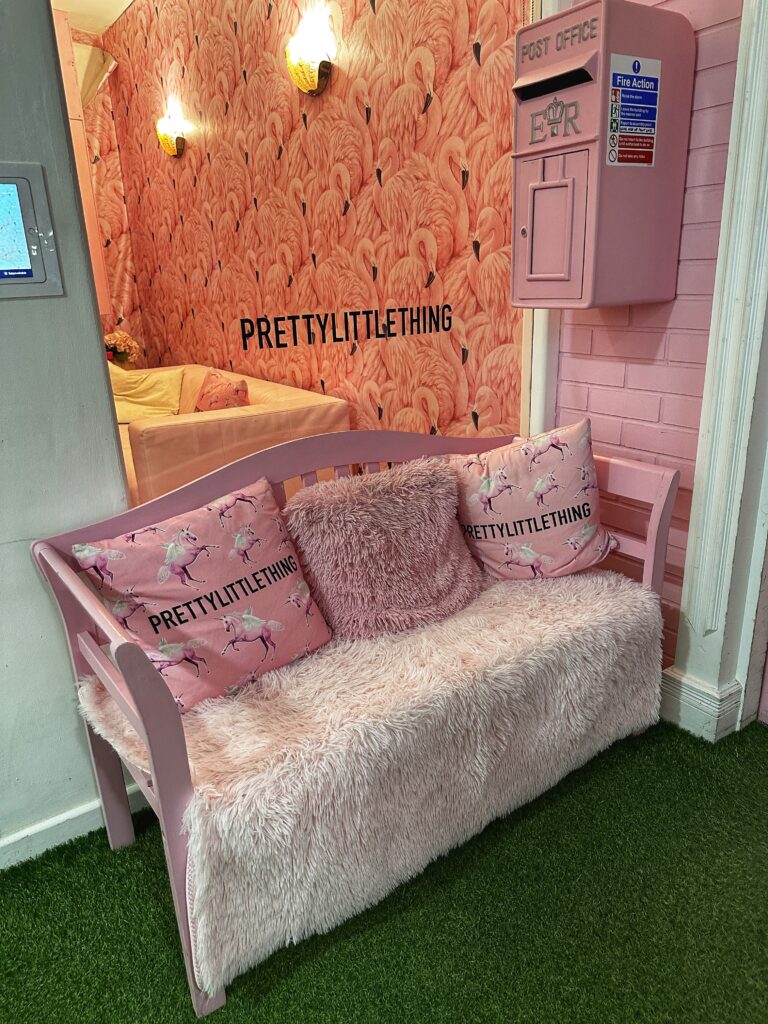 PLT HQ - inside PrettyLittleThing's new, all-pink headquarters