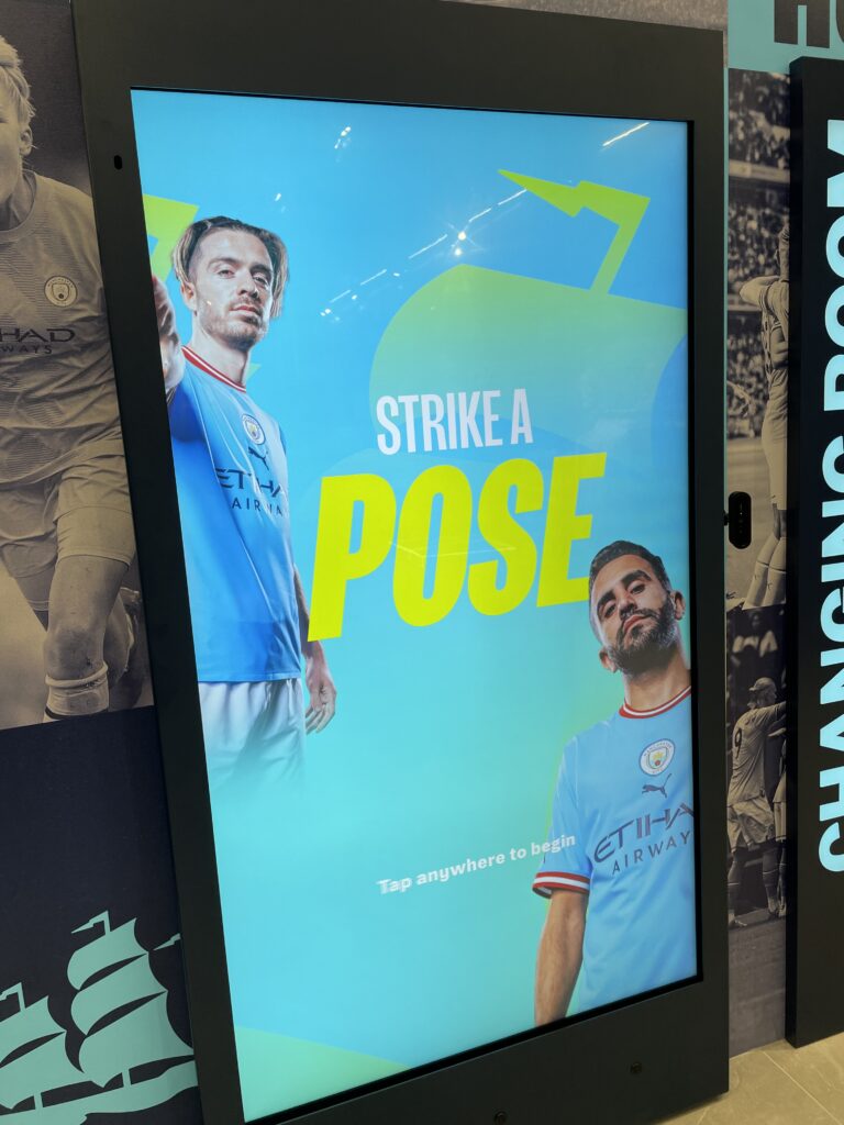 Manchester City opens new interactive shop in the Arndale