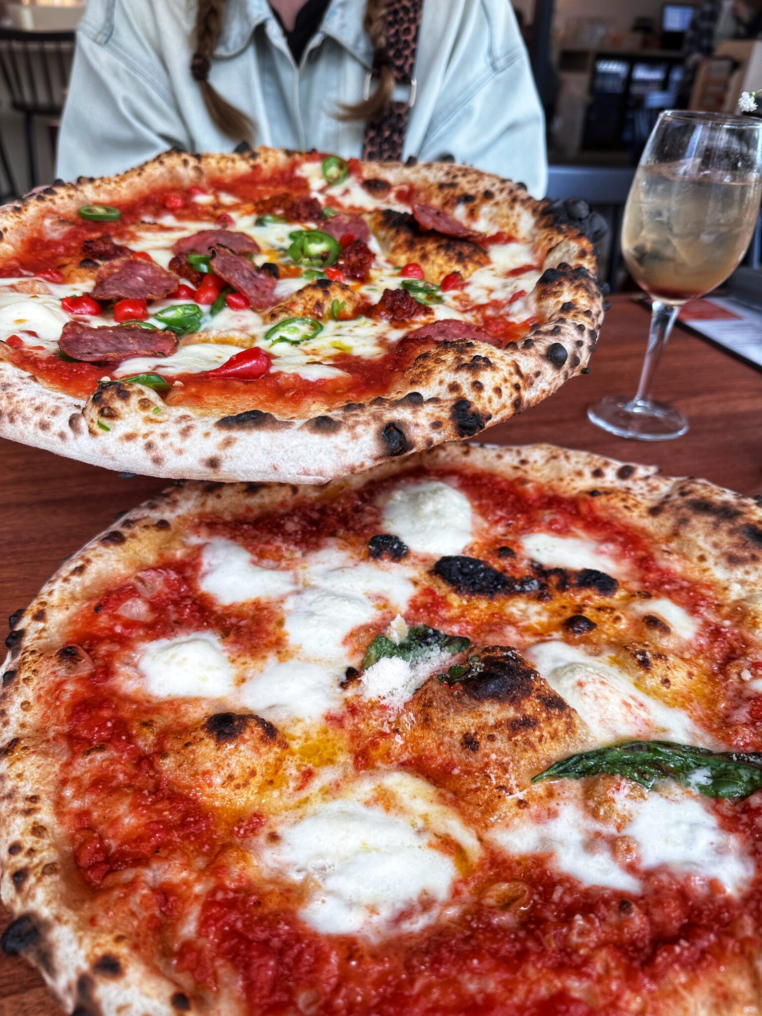 Inside Rudy's brand new pizzeria on Portland Street, Manchester