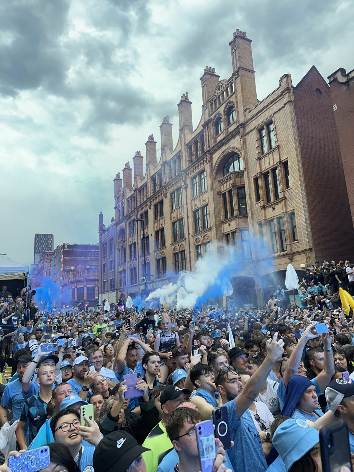 The Man City parade 2023 in images: a treble celebration in a ...