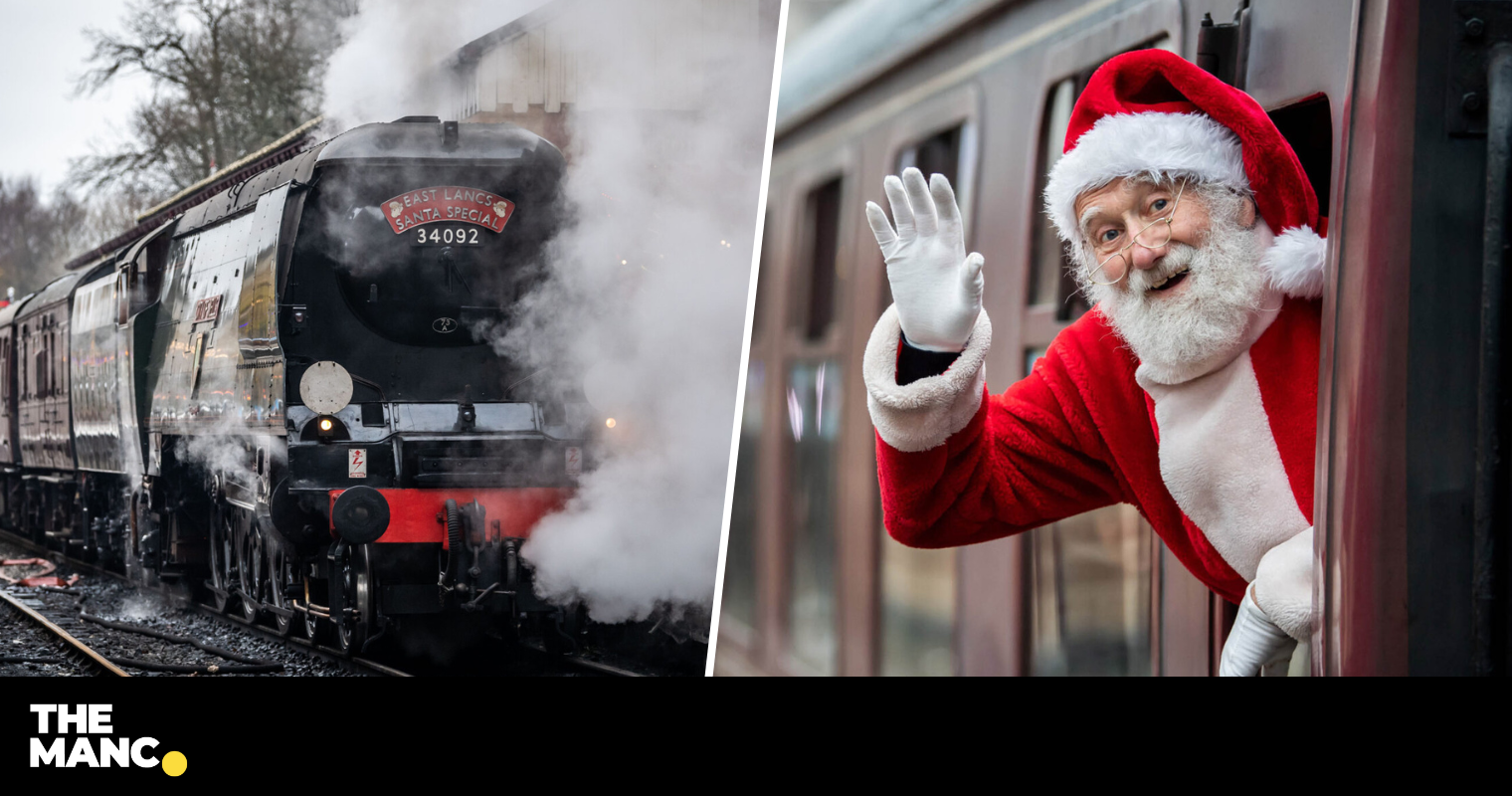 Greater Manchester's beloved Santa steam train rides are back this ...
