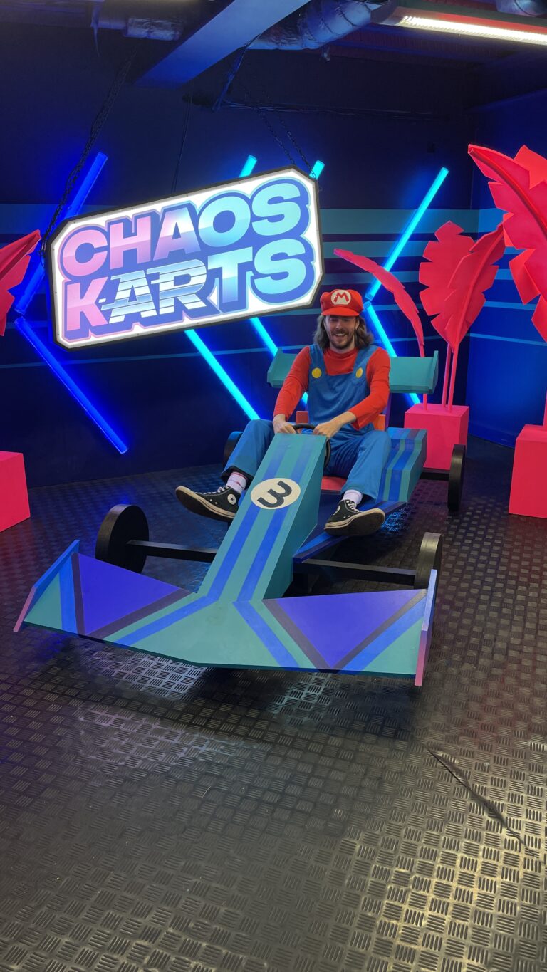 Chaos Karts: Manchester's video game-inspired karting experience
