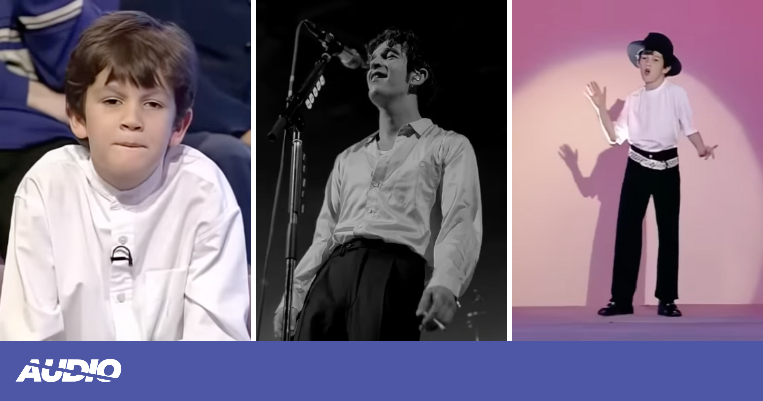 Old clip of a young Matty Healy dancing to Michael Jackson on TV show ...