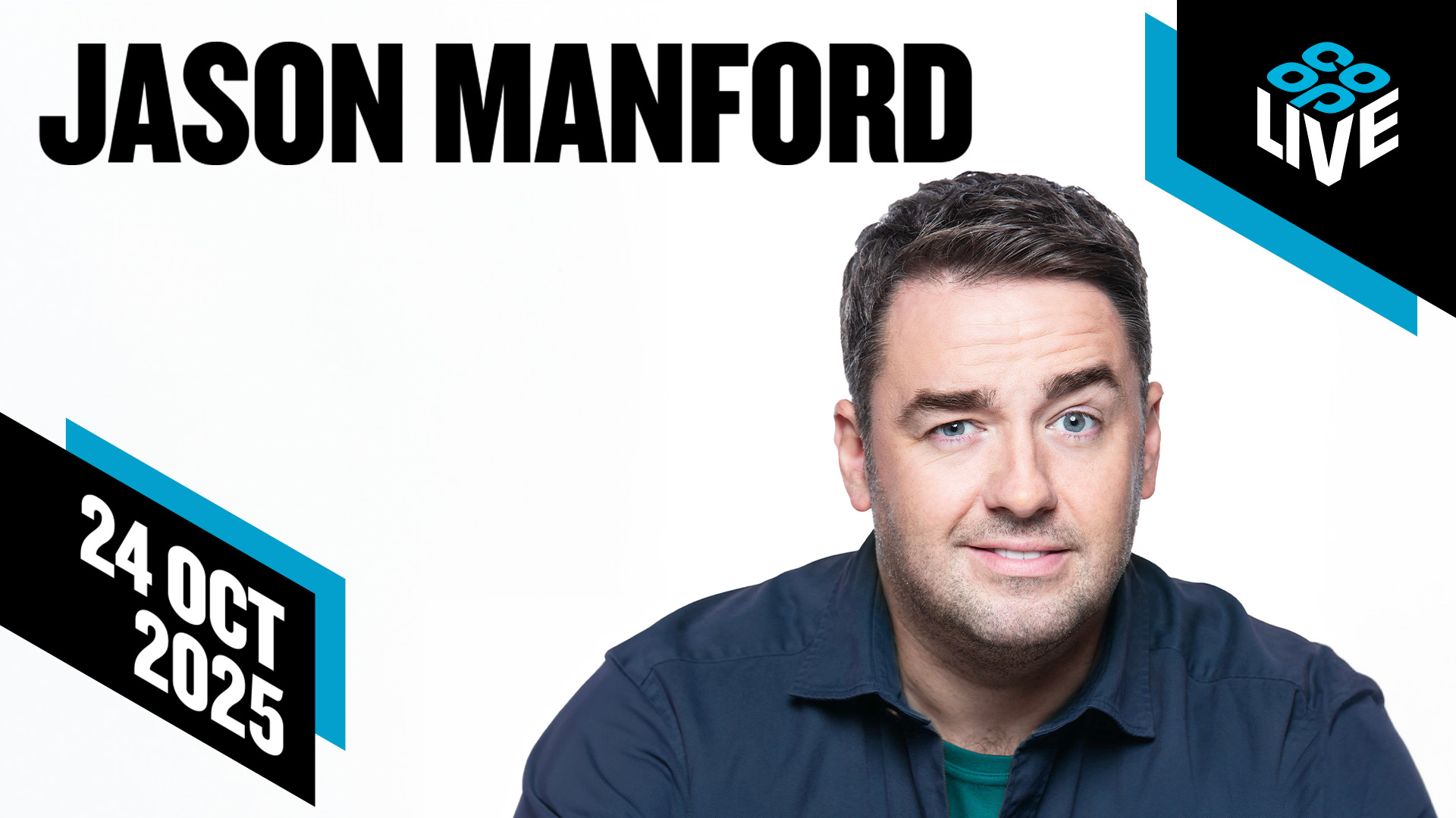 Jason Manford announces huge Manchester gig at Co-op Live