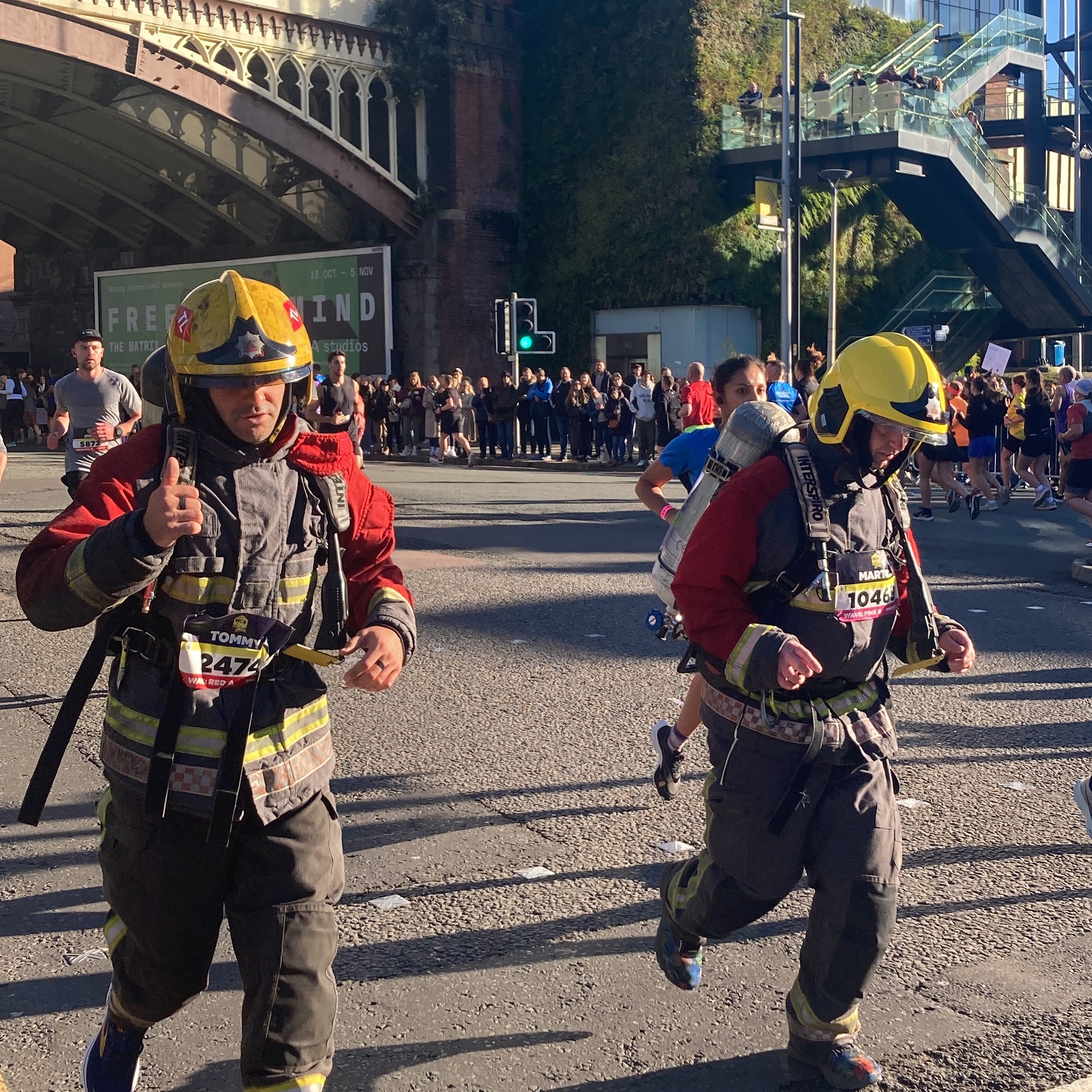 Local firefighters raise thousands for The Christie after completing ...
