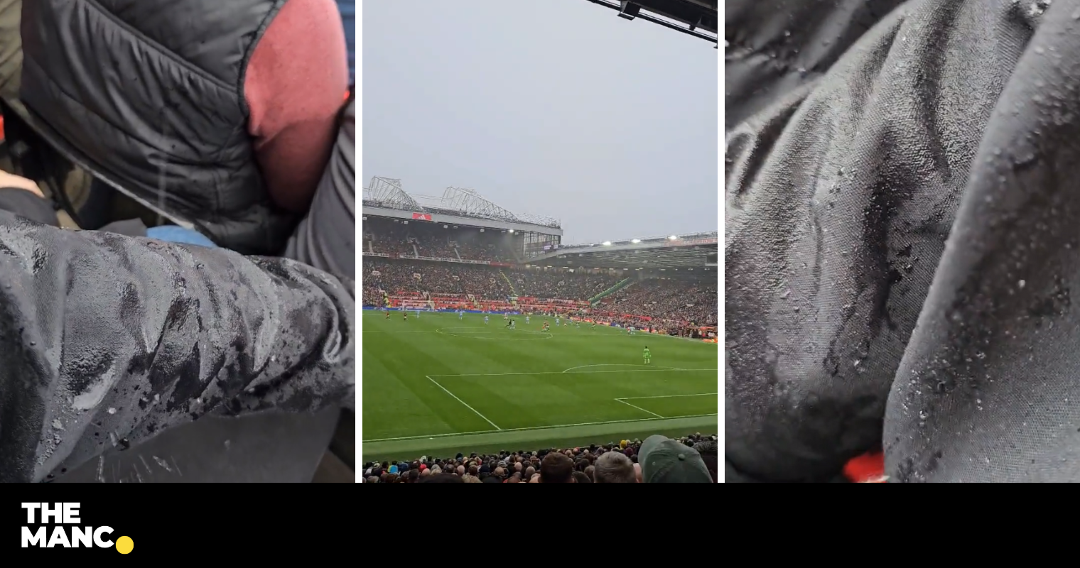 Footage of Old Trafford's roof leaking labelled a symbol of Glazers ...