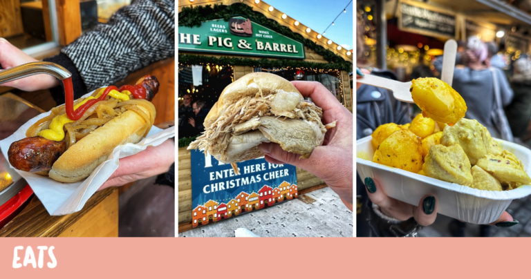 Best traditional food at Manchester Christmas Markets - with prices