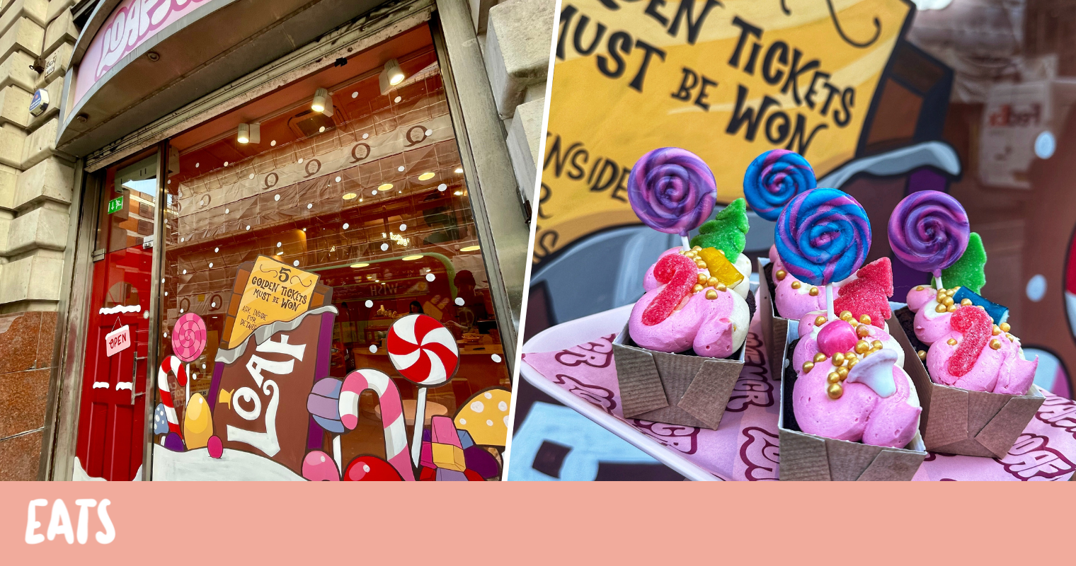 Five golden tickets with prizes hidden in Loaf cakes in Manchester