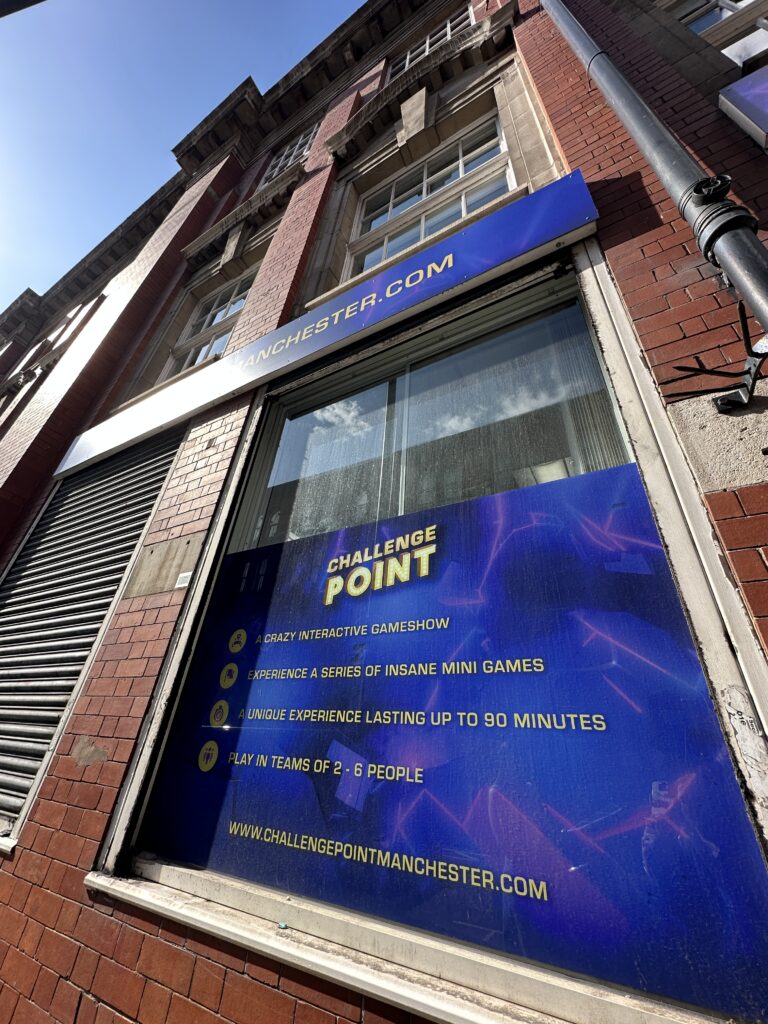 Challenge Point - Manchester’s gameshow experience where you can win ...