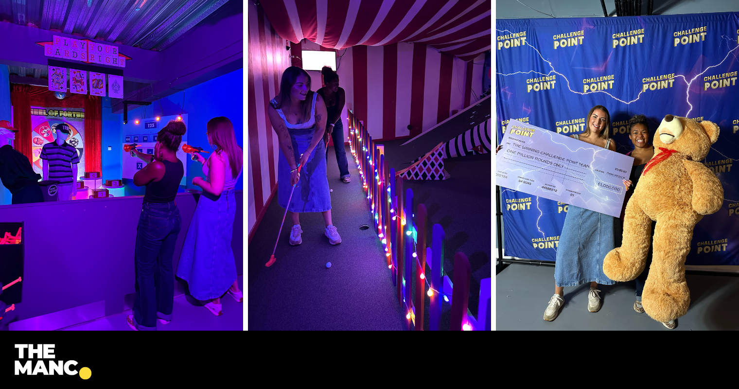 Challenge Point - Manchester’s gameshow experience where you can win ...