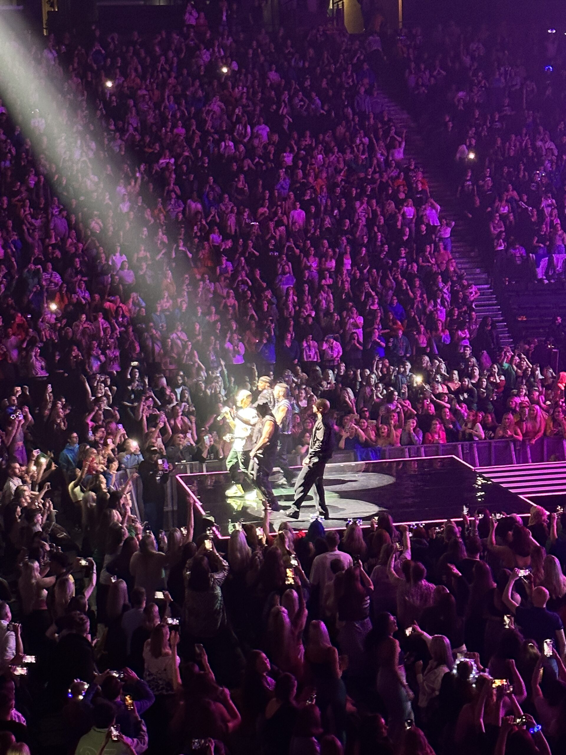 Surprise guests, backflips and that viral 'Merry Christmas' moment — JLS at Manchester's AO ...