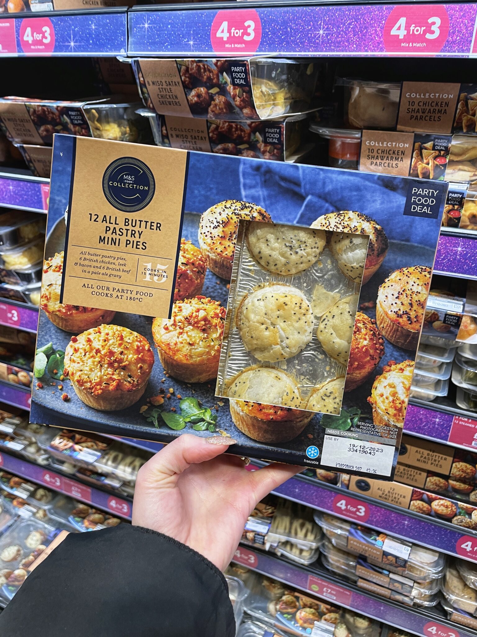 The best Christmas party food and picky bits at M&S this year