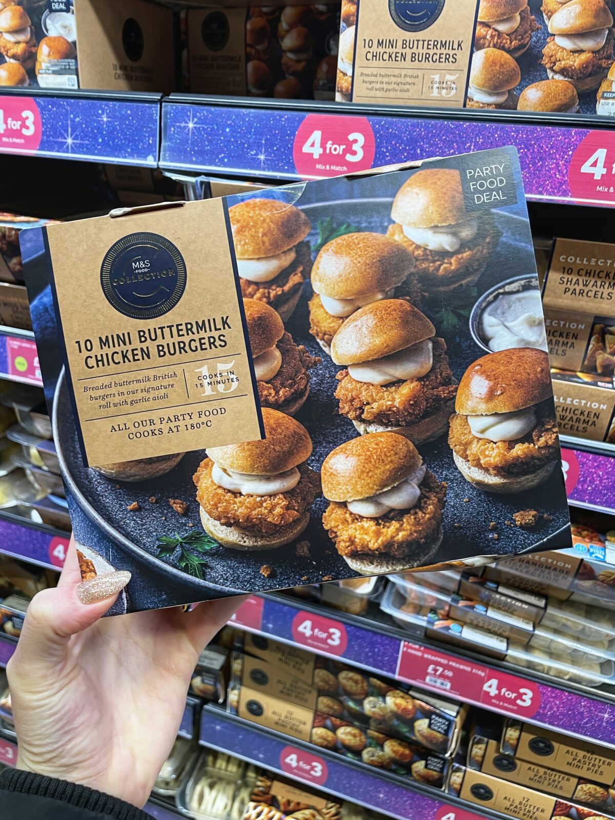 The best Christmas party food and picky bits at M&S this year