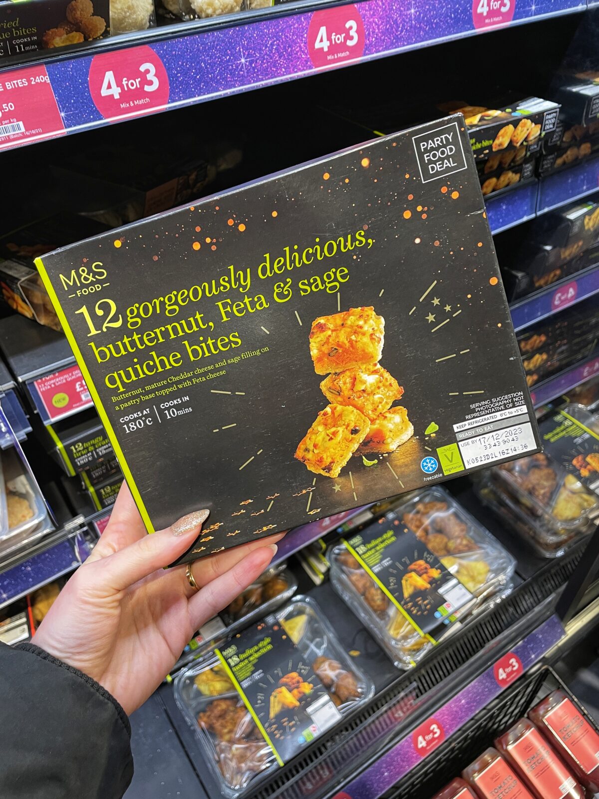 The best Christmas party food and picky bits at M&S this year