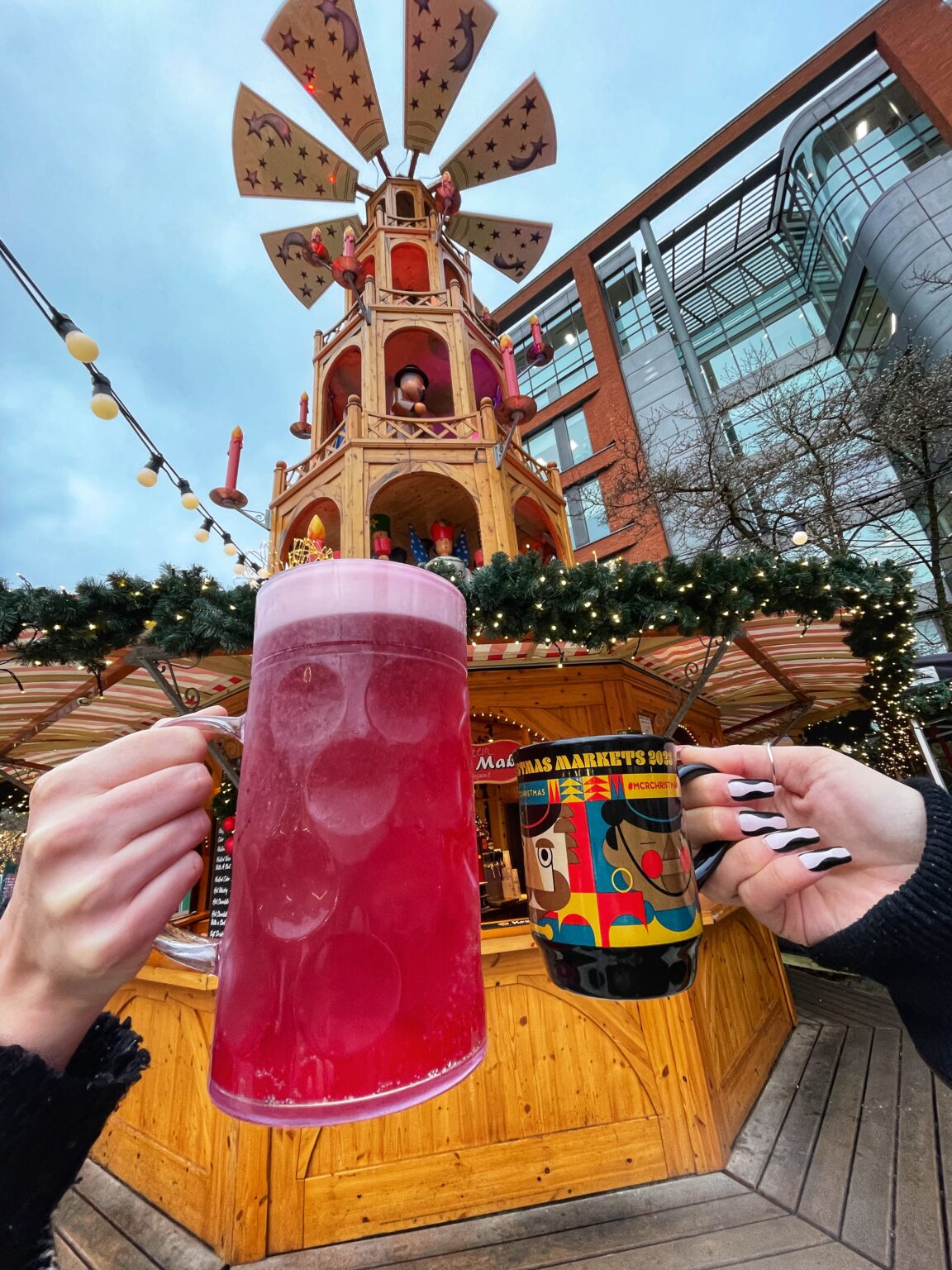 The booze tour of the bars of the Manchester Christmas Markets