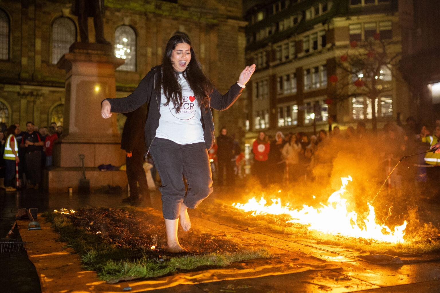 Iconic charity firewalk event returns to Manchester city centre next week