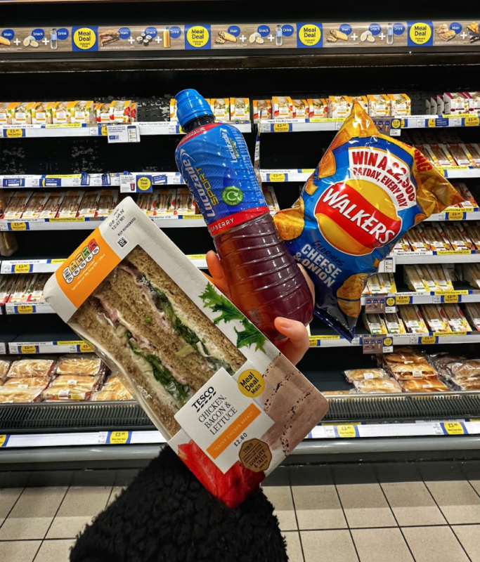 Tesco reveals what the UK's most popular meal deal was in 2024