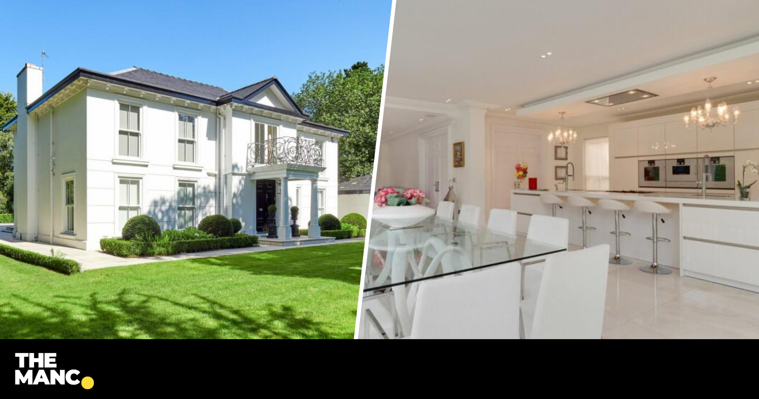 Inside Greater Manchester's White House-style mansion that's on the ...