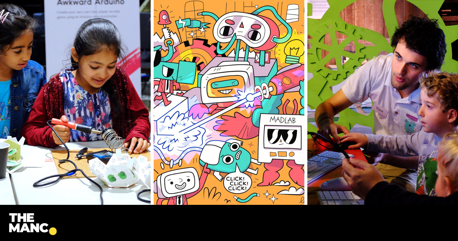 Make Stuff by MadLab: A family fun day where kids can try out science experiments and cool ...