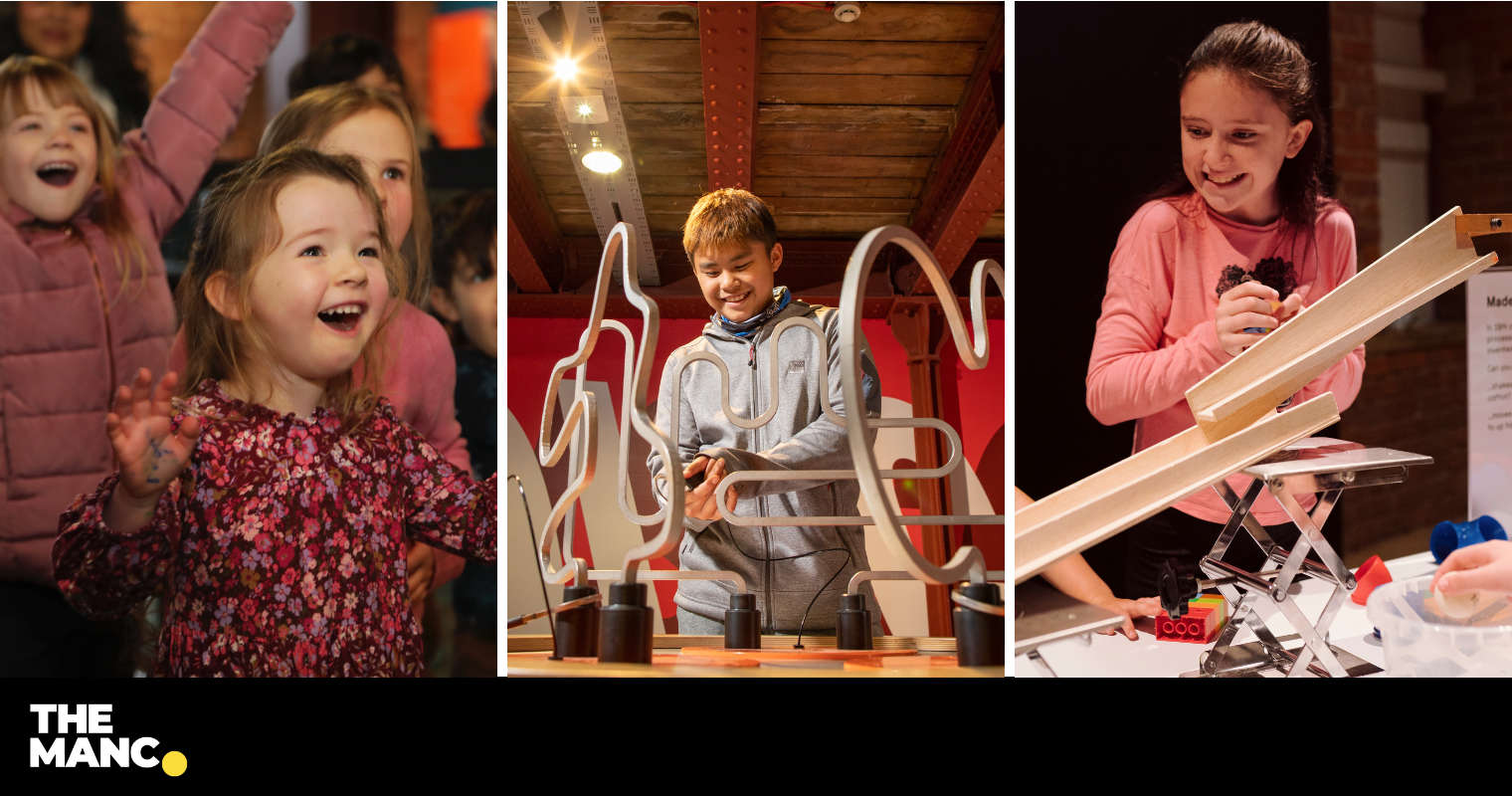 Curious mini Mancs called on to help fix 'special machine' at Science ...