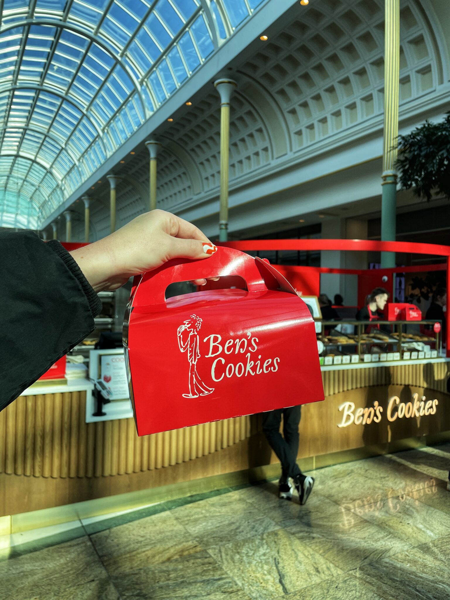World-famous Ben's Cookies has opened in Greater Manchester