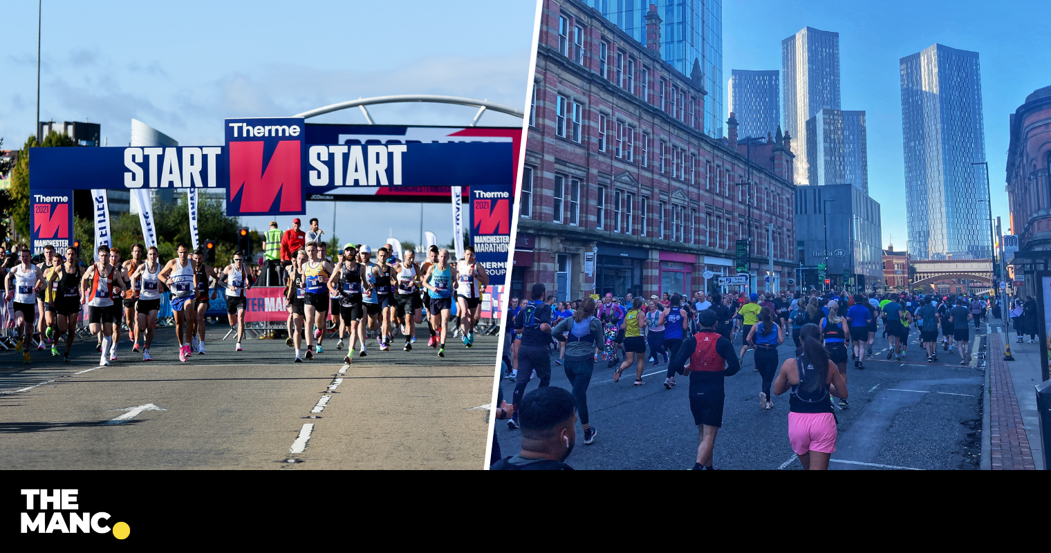 Travel warnings and road closures for Manchester Marathon 2024