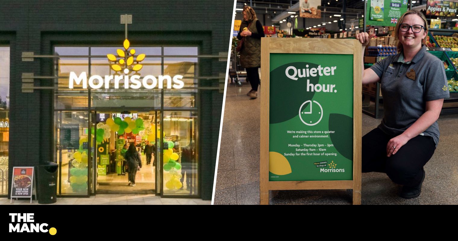Morrisons introduces new quiet hours to make stores less 'overwhelming' for shoppers
