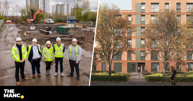 Work begins on dozens of new 'affordable' homes in Salford as part of £ ...