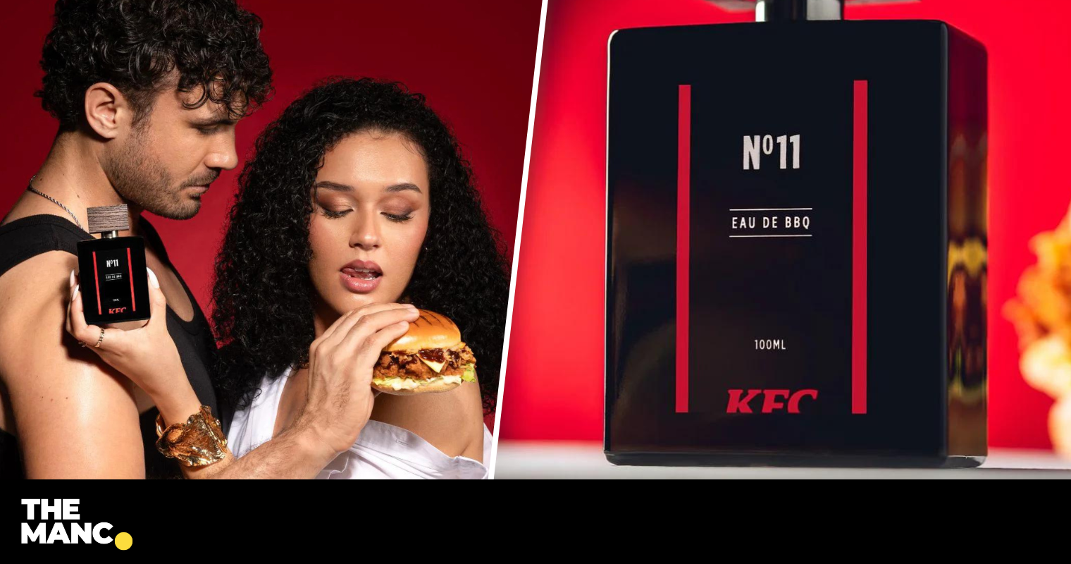 KFC have launched their own perfume - oh, and a new BBQ burger