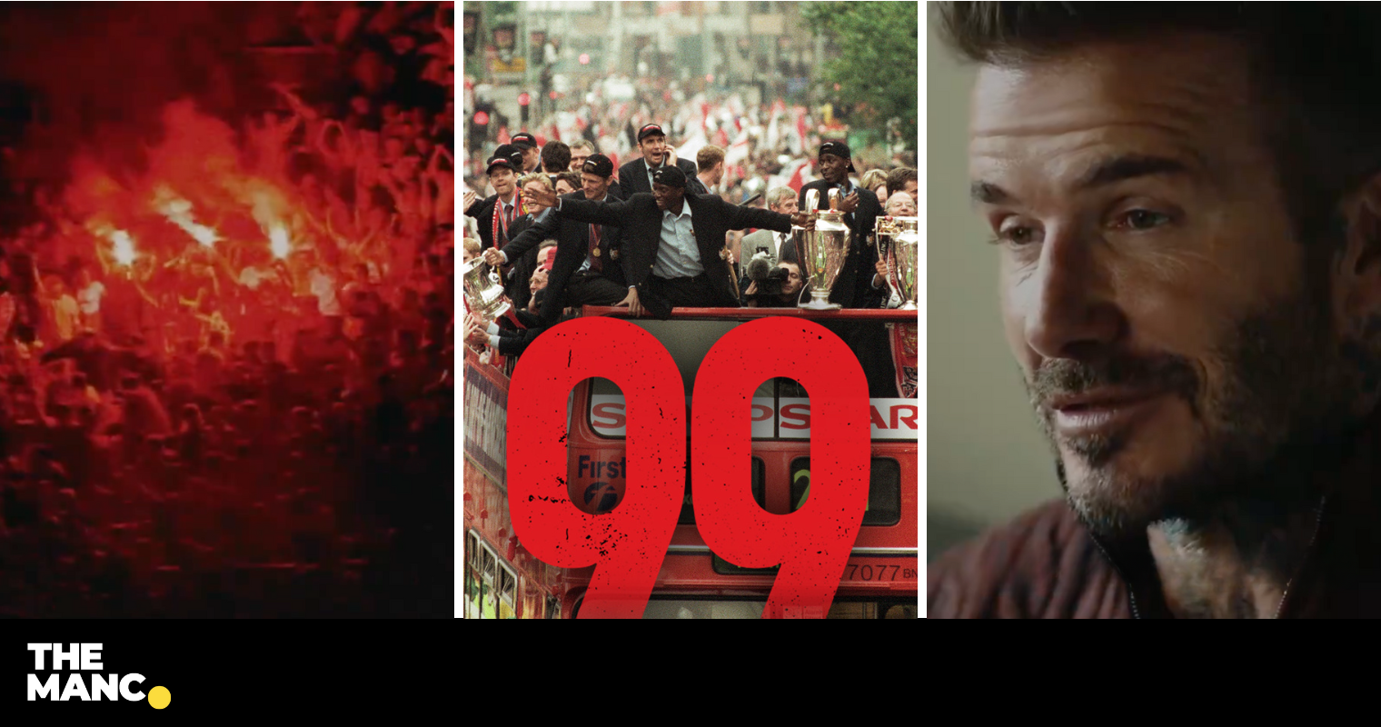 Amazon reveal trailer for Man United's treble documentary, '99'
