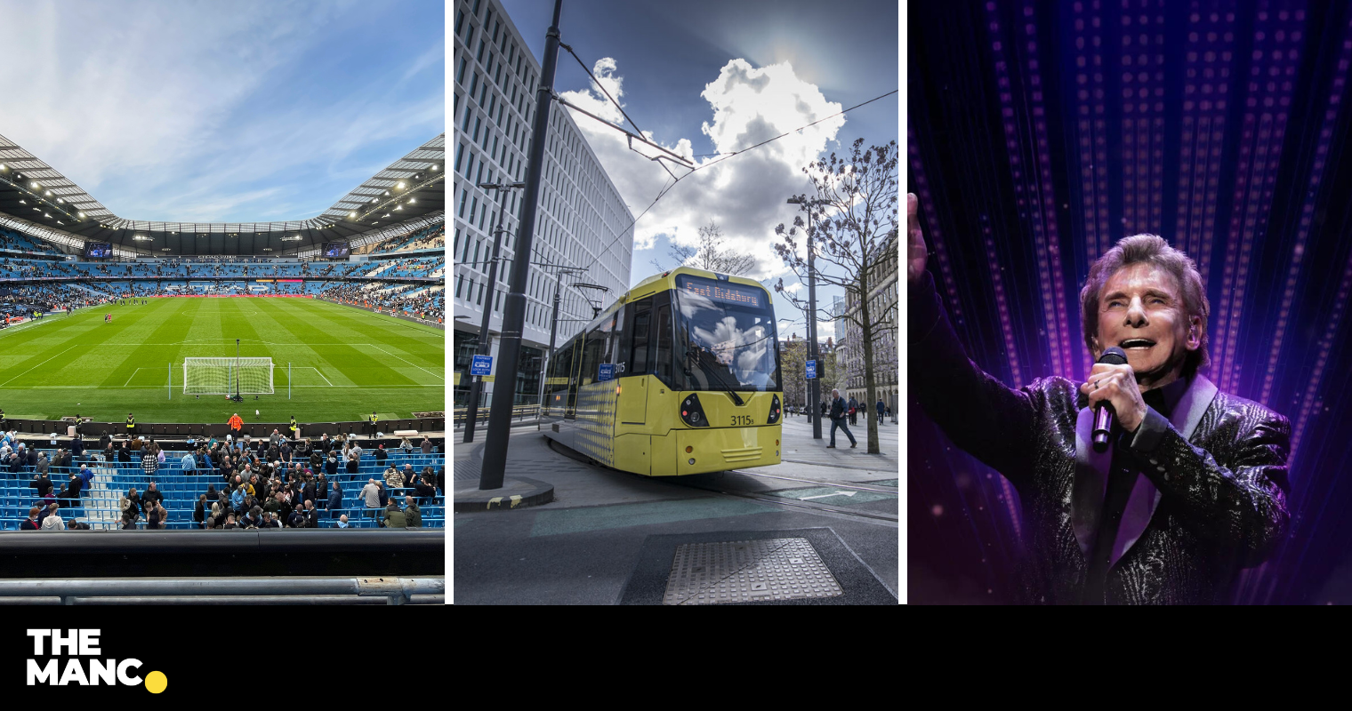 Travel advice for neighbouring Barry Manilow and Manchester City events