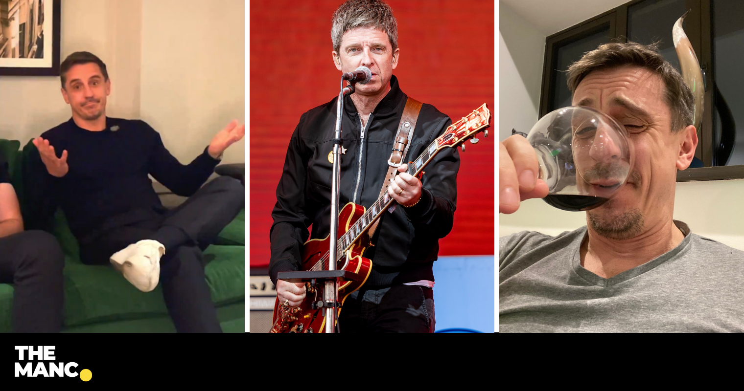 Gary Neville pars off Noel Gallagher perfectly ahead of all-Manchester ...