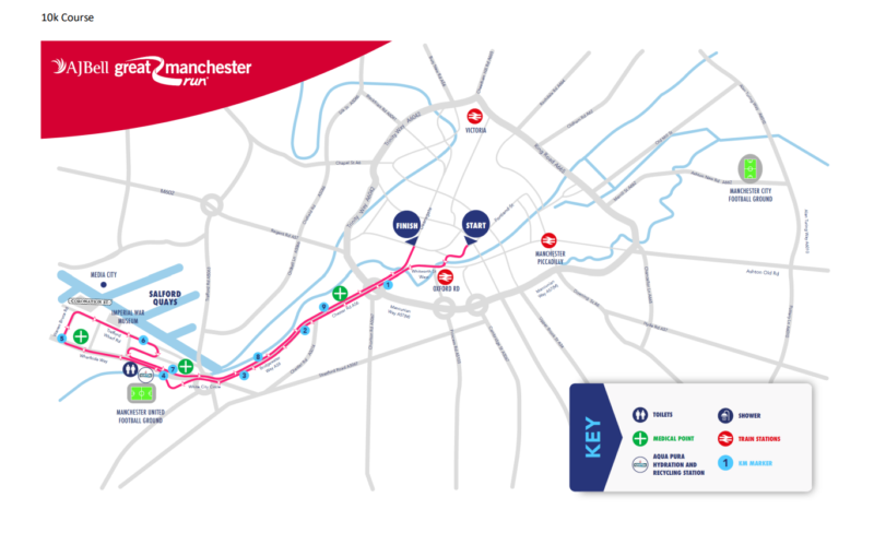 2024 Great Manchester Run - route, closures, waves and more
