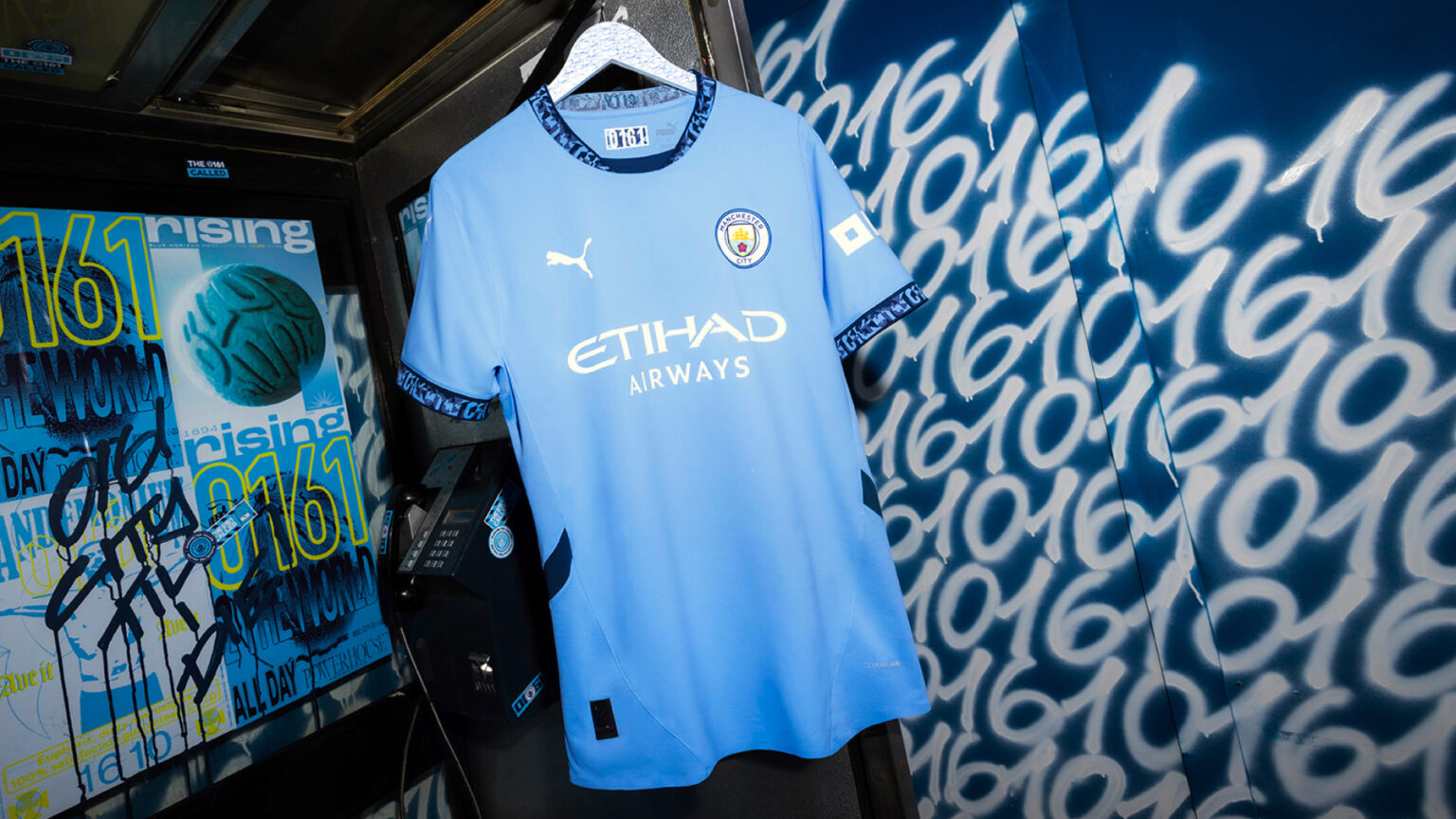 Man City split opinion with new '0161' home kit for 24/25 season