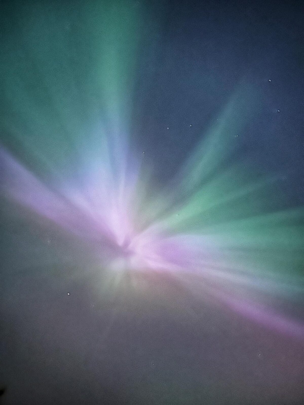 Northern Lights glow above Greater Manchester in rare solar storm