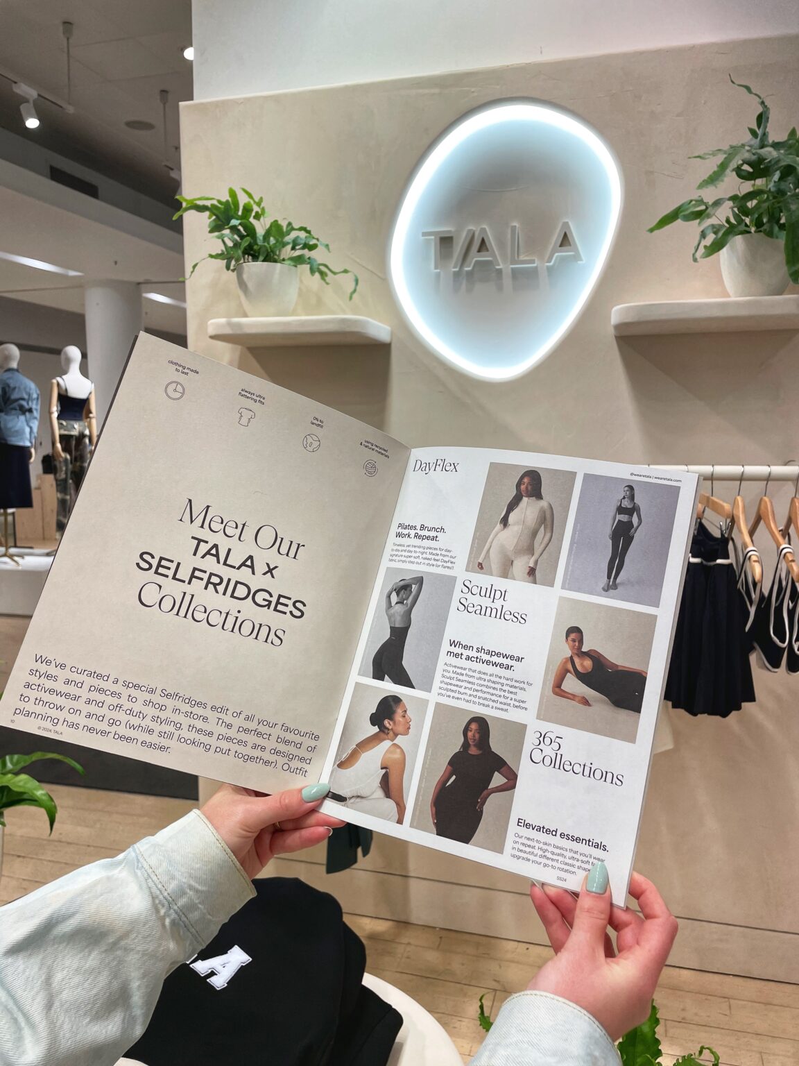 Popular activewear brand Tala launches physical shop in Selfridges